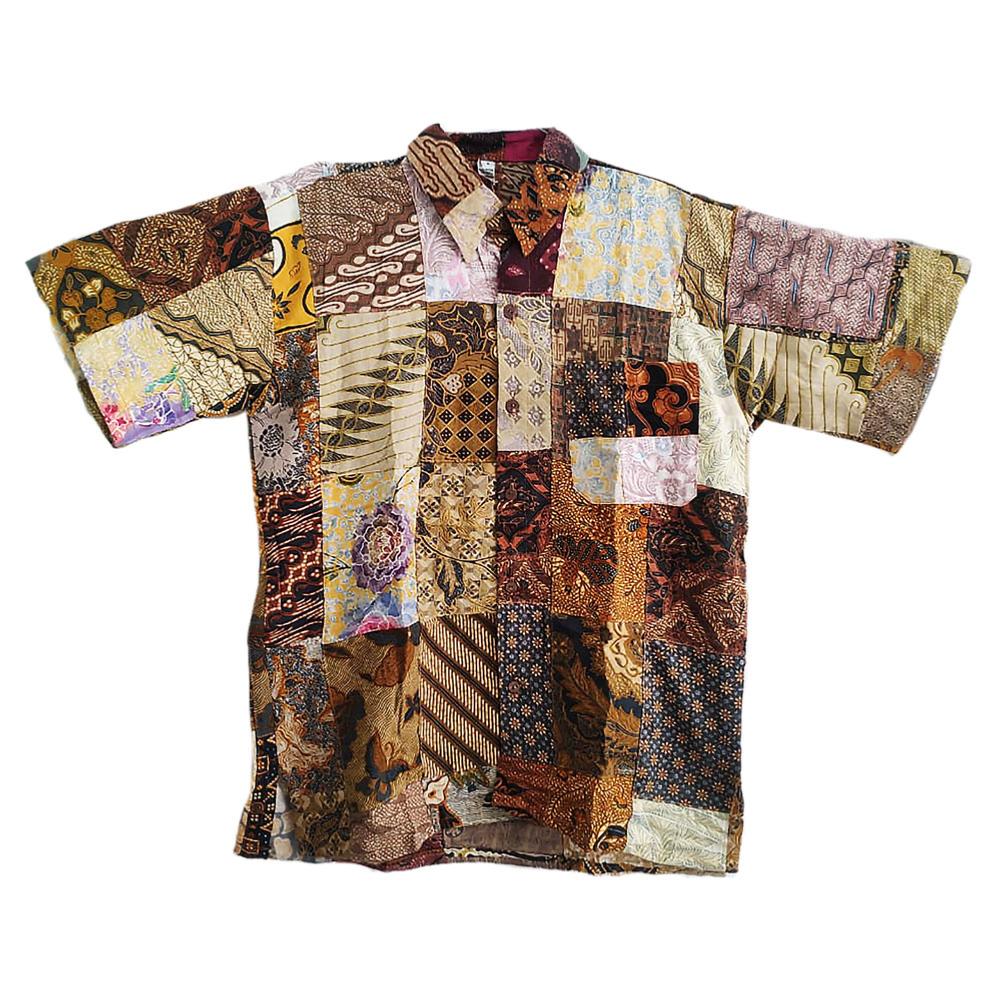 Patchwork shirt small