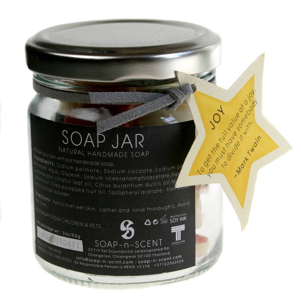 Jar of soaps, joy