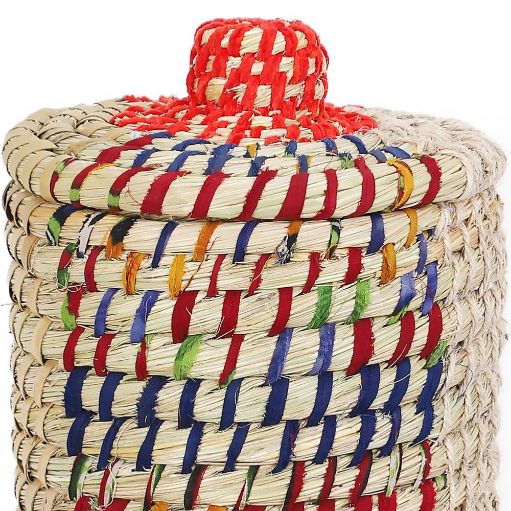 Storage basket kaisa grass multicoloured
