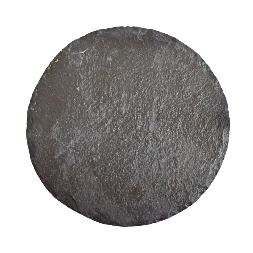 Food/serving tray slate round 30cm diameter