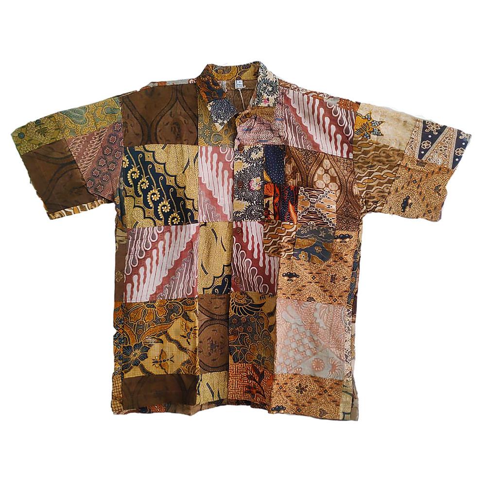 Patchwork shirt medium