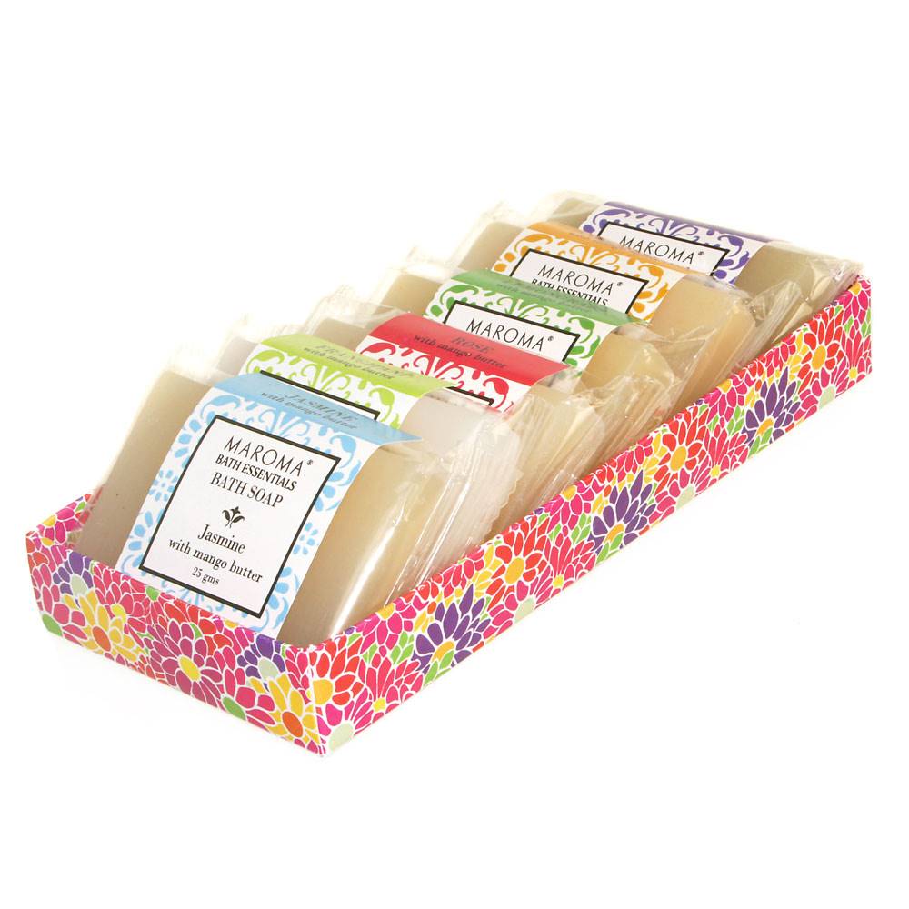 Gift set pack of 6 soaps