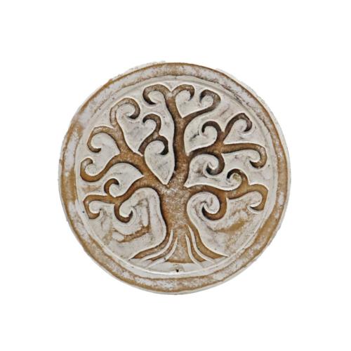 Plaque Wood Tree of Life 15cm diameter